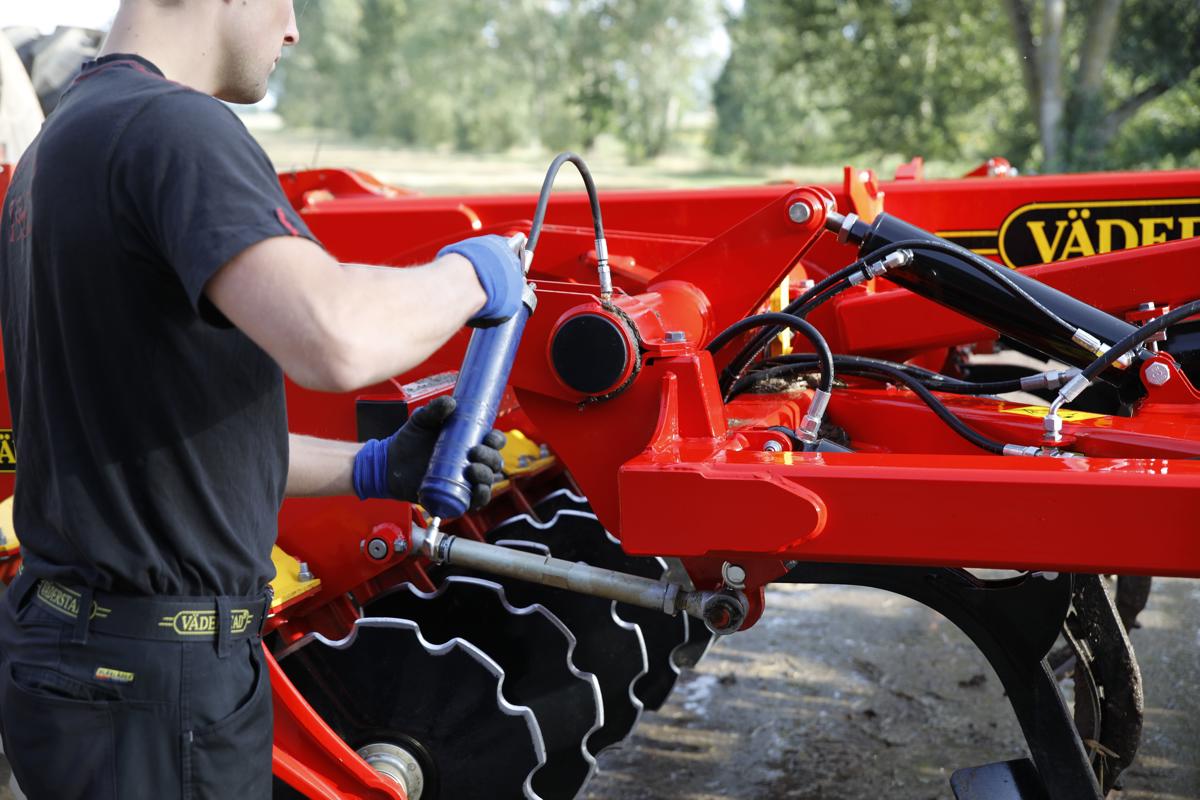 Maintaining your Vaderstad Machine
